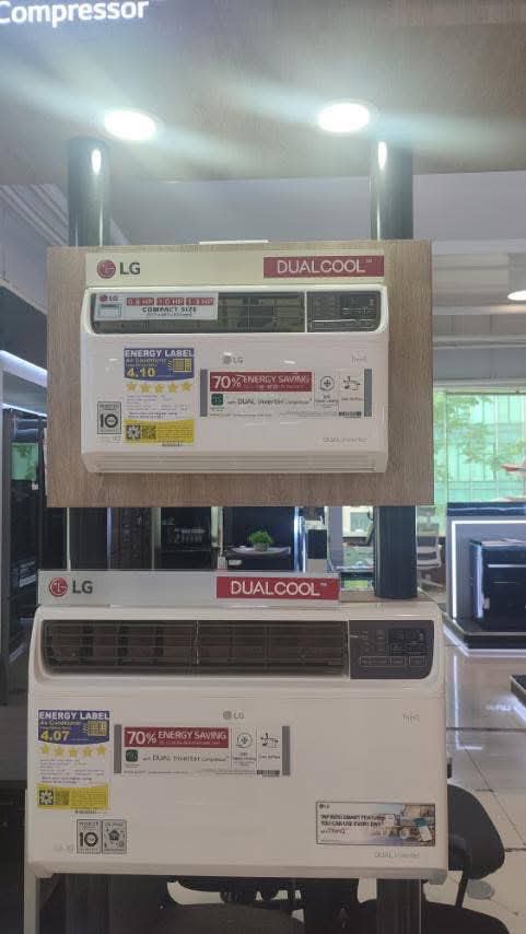 LG WINDOW TYPE INVERTER AIR CONDITIONER, TV & Home Appliances, Air ...