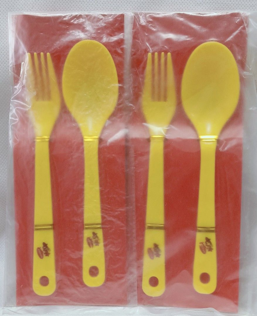 LIMITED EDITION SET OF TWO (2) MAGGI PLASTIC CUTLERIES., Hobbies & Toys ...