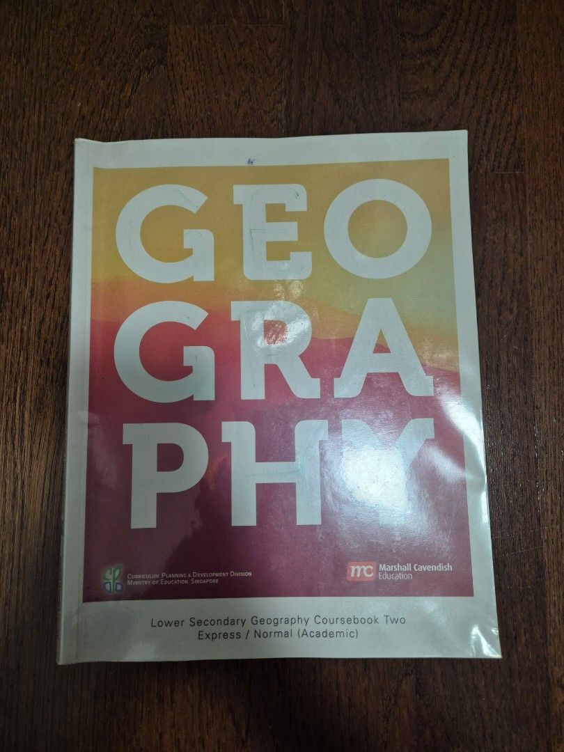 LOWER SECONDARY 2 GEOGRAPHY TEXTBOOK COURSEBOOK 2, Hobbies & Toys ...