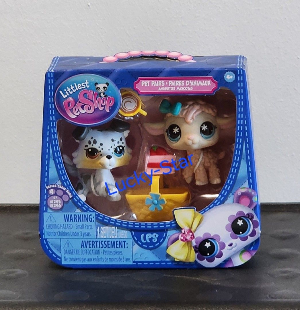 LPS Littlest Pet Shop G7 Series 4 - Pet Pairs - Cottage Picnic #245 ...