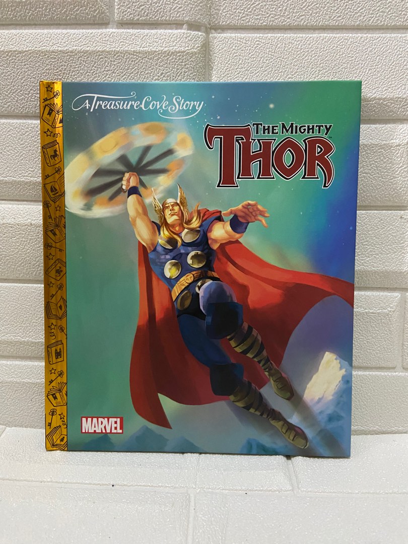 Marvel The Mighty Thor Storybook, Hobbies & Toys, Books & Magazines, Children's Books on Carousell