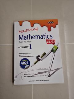 Mastering Mathematics Secondary 1 Textbook, Hobbies & Toys, Books ...
