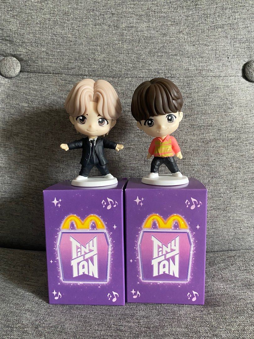 McDonald's Happy Meal TinyTAN BTS Throwback Edition Jungkook & Suga ...