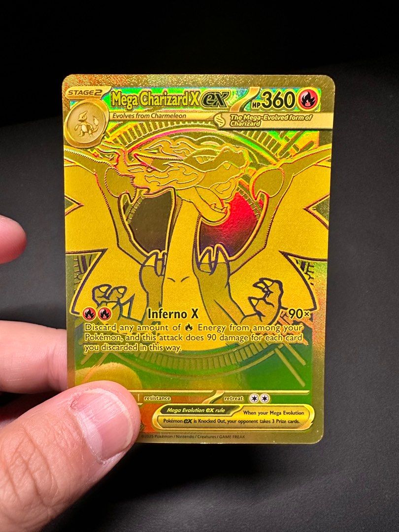 Mega Charizard X EX MUR (English), Hobbies & Toys, Toys & Games on Carousell