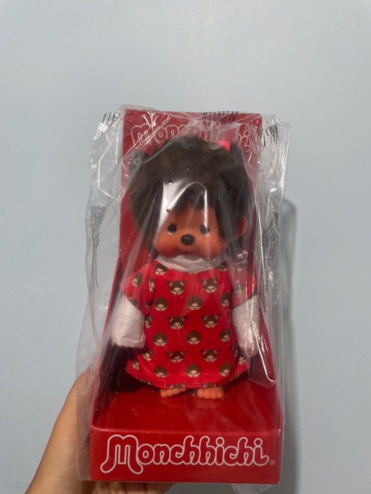 Monchhichi / Monchichi face print dress girl (20cm), Hobbies & Toys ...