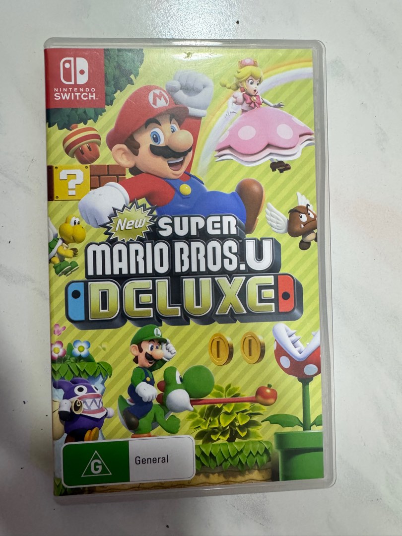 New Super Mario Bros. U Deluxe - Nintendo Switch, Video Gaming, Video ...