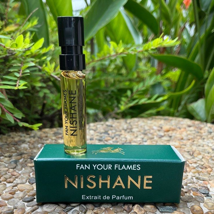 Nishane Fan 🪭 Your Flames 🔥 Vial, Beauty & Personal Care, Fragrance ...
