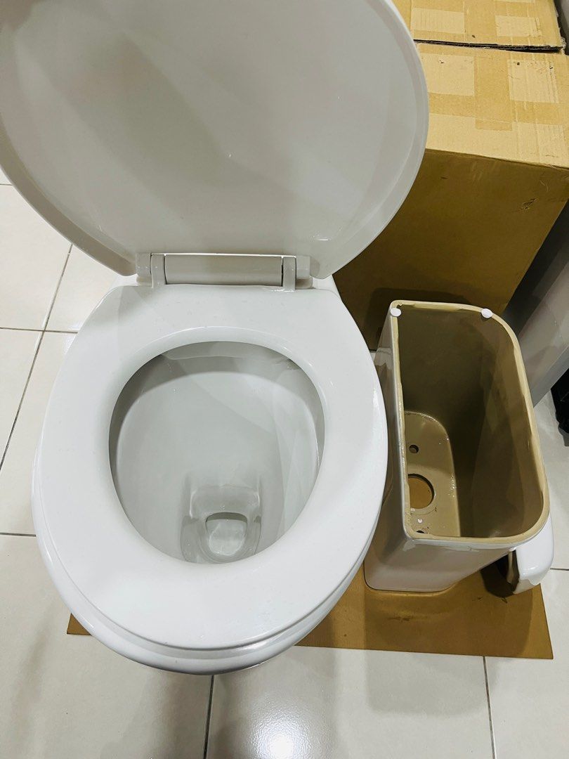 NMS Ceramic Toilet Bowl, Furniture & Home Living, Bathroom & Kitchen ...