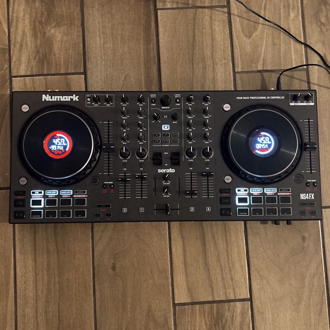 Numark NS4FX Professional 4-Deck DJ Controller, Audio, Other Audio ...