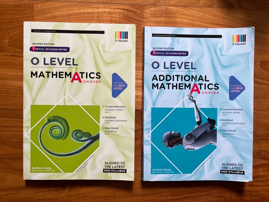 O Level A-Math & Math Guidebook/Topical Revision Notes, Hobbies & Toys ...