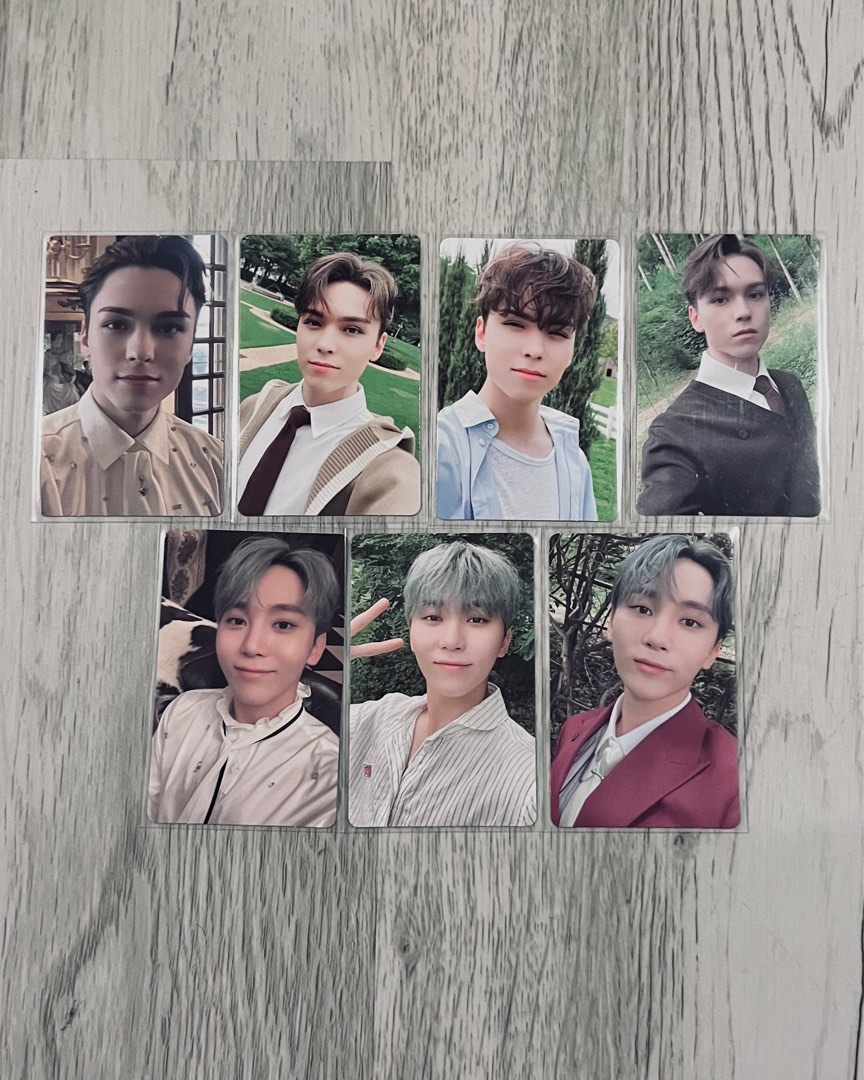 official svt social club photocard, Hobbies & Toys, Collectibles ...