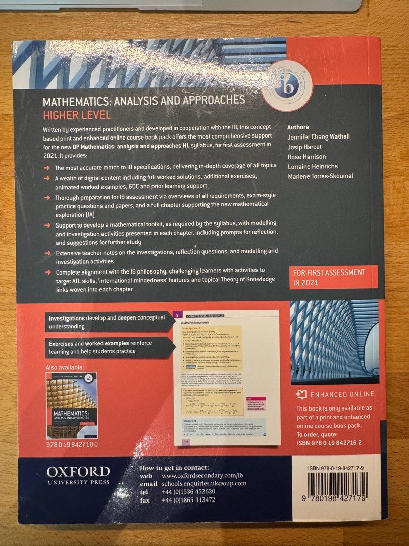 IB Mathematics Analysis and Approaches Higher Level (MAA HL) Course ...