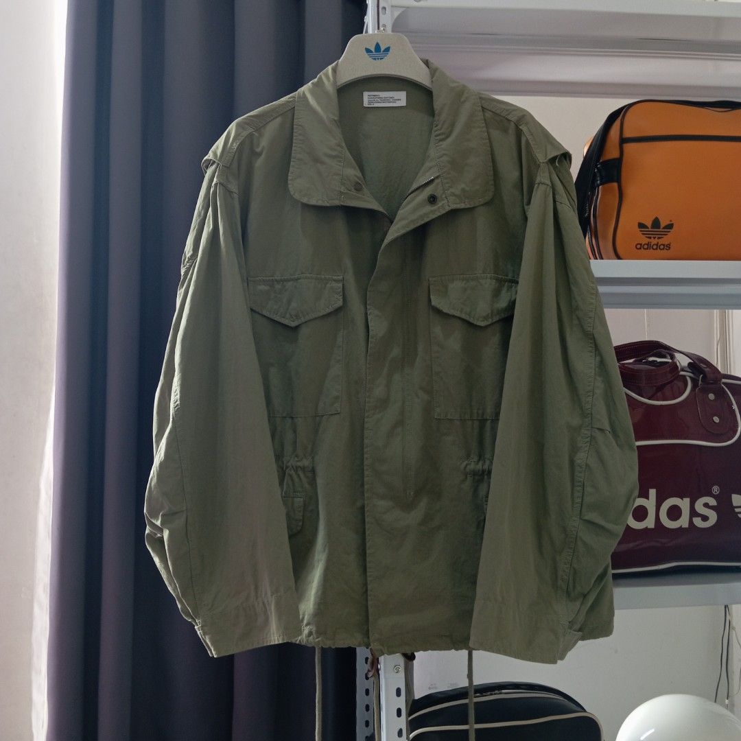 Partimento field jacket olive green Not Stone Island Beams plus Nigel ...