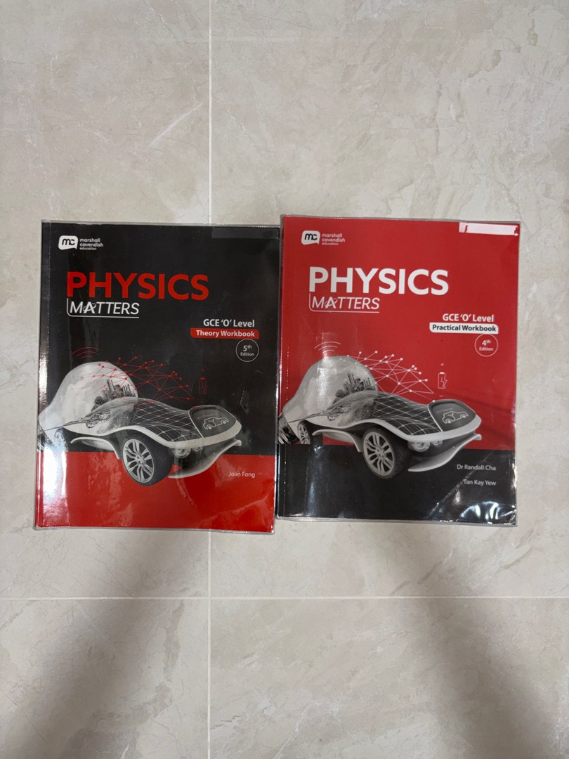Physics Matters GCE 'O' Level Textbook Set, Hobbies & Toys, Books ...