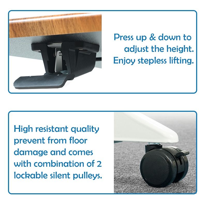 FREE Deli for Pneumatic Sit-Stand Desk with organizer (6 Months ...