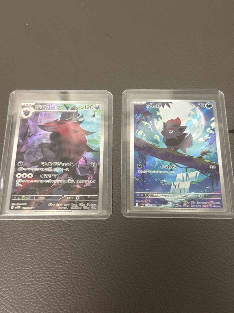 Pokemon Card - Zoroark & Zorua AR, Hobbies & Toys, Toys & Games on ...