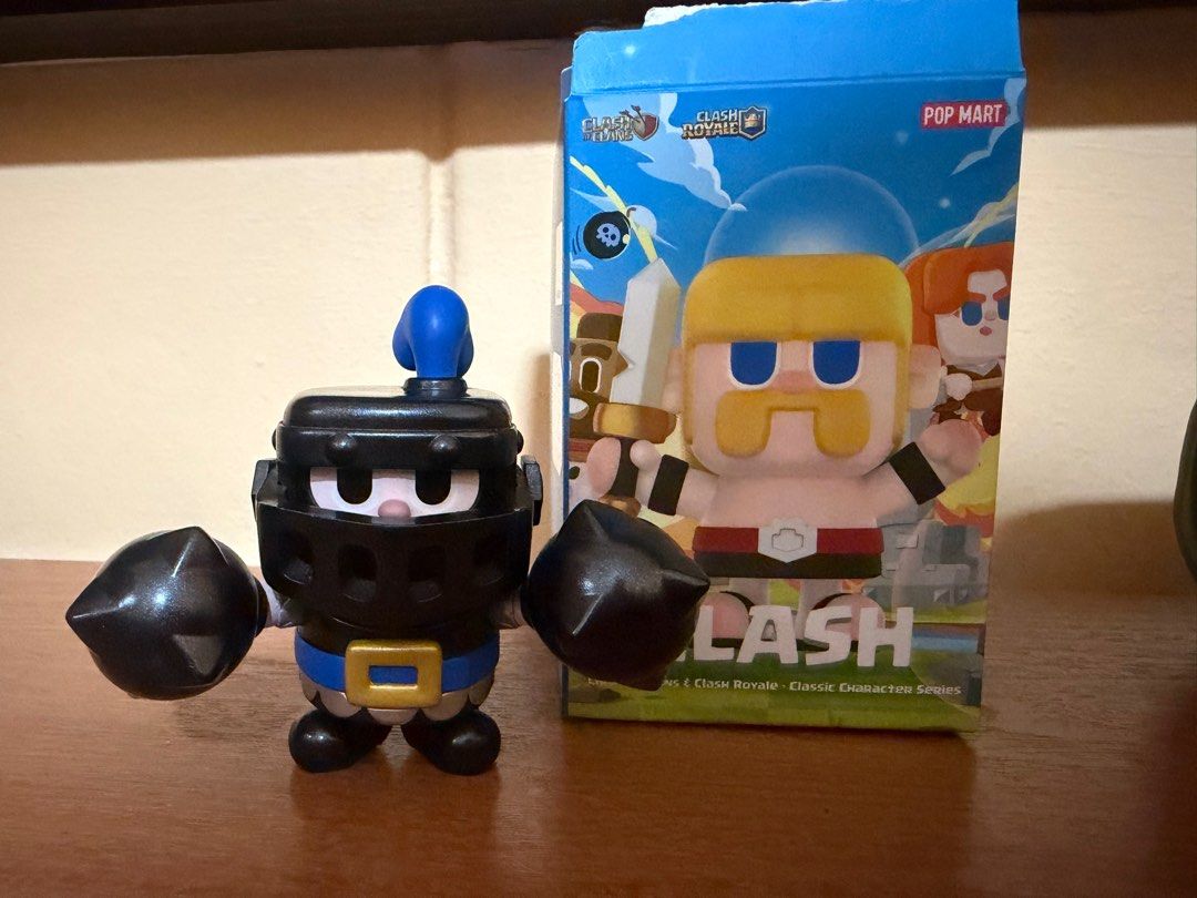 POP MART Clash Royale Mega Knight Figure, Hobbies & Toys, Toys & Games ...