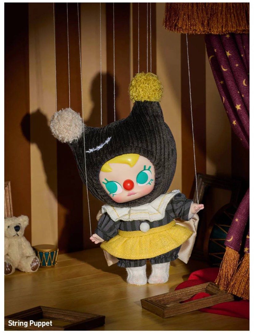 Popmart Why So Serious String Puppet Plush Pendant p, Hobbies & Toys ...