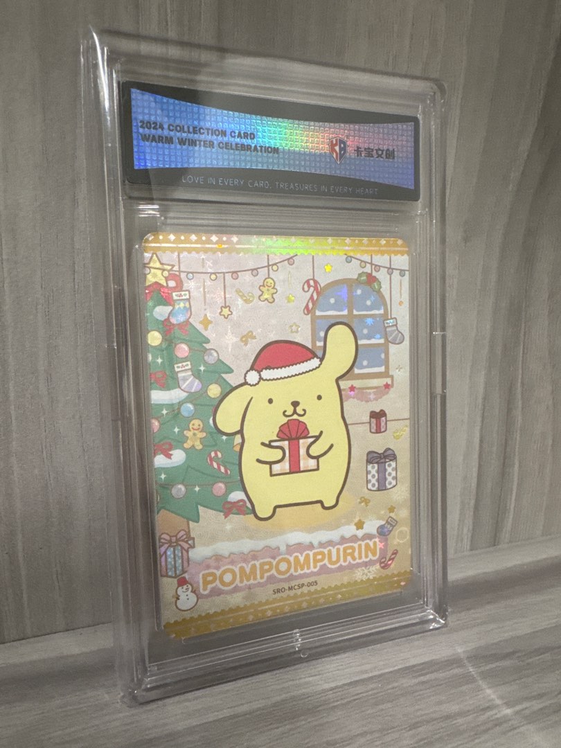 Sanrio Pompompurin Christmas Collection Card, Hobbies & Toys, Toys ...