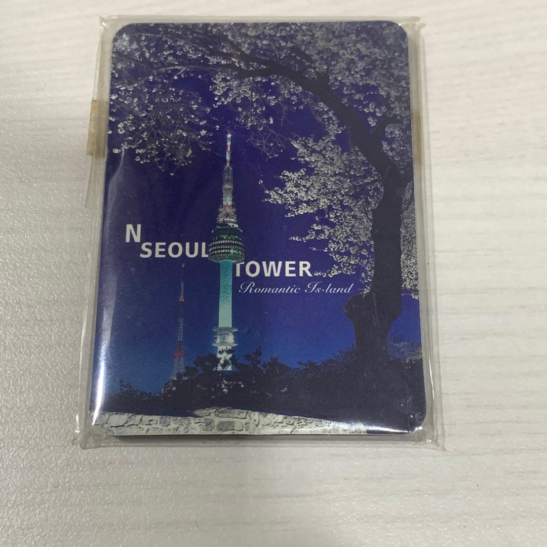Seoul Tower Fridge Magnet with original price tag south korea ...