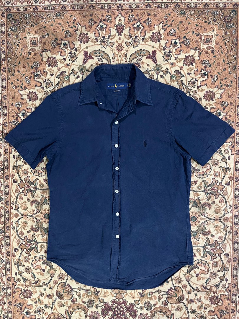 (S-M) POLO RALPH LAUREN BUTTON UP CLASSIC OXFORD SHIRT MEN ORIGINAL ...