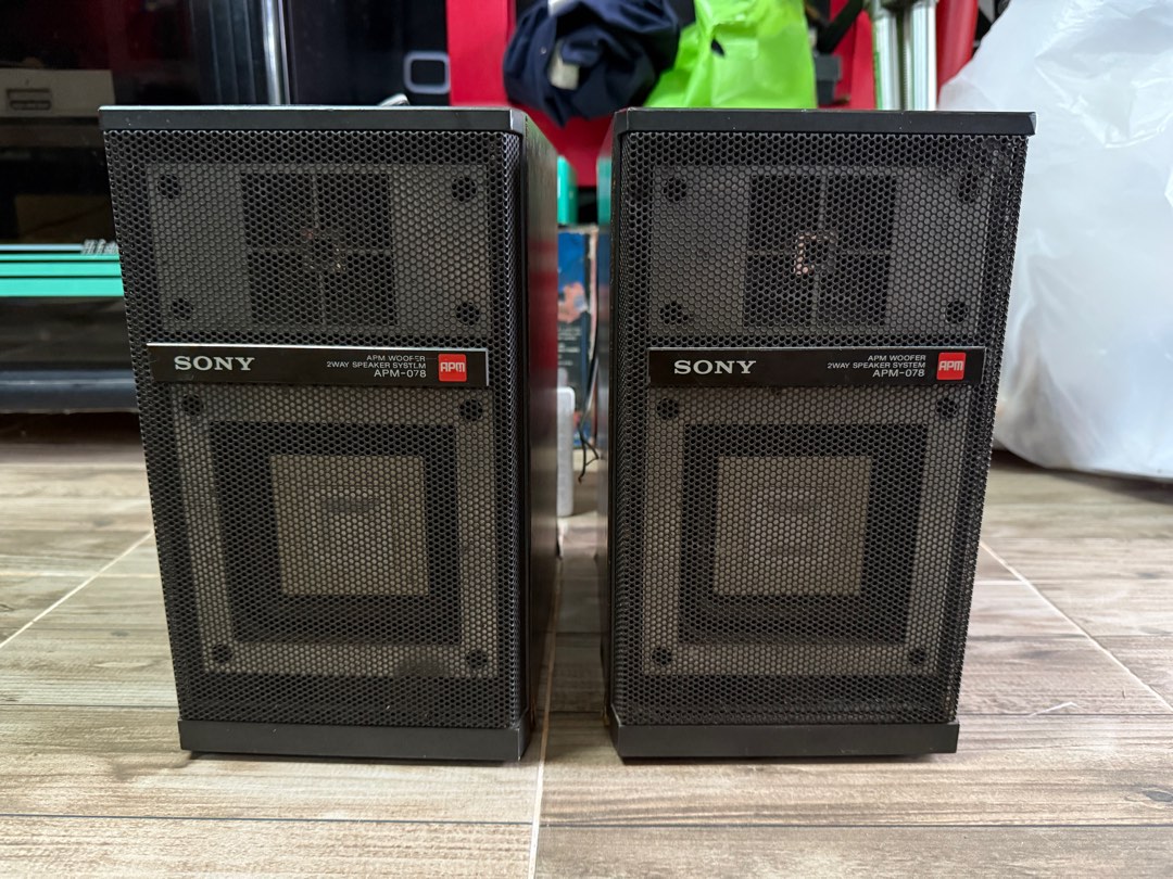 Sony speaker apm vintage 2 way APM-078, Audio, Soundbars, Speakers ...