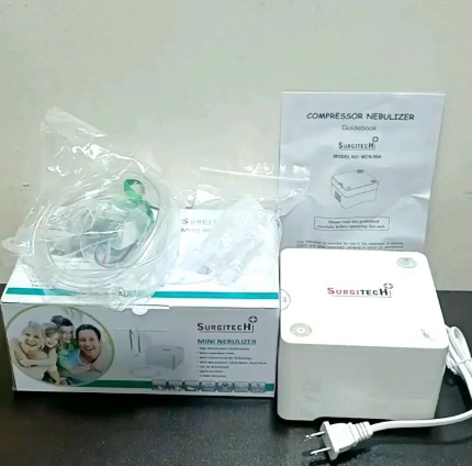 SURGITECH MINI NEBULIZER, Health & Nutrition, Medical Supplies & Tools ...