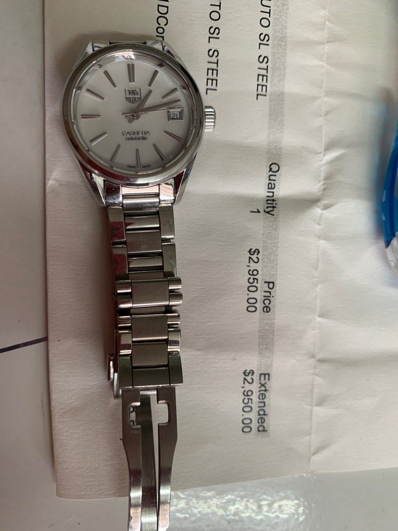 Tag heuer- Carre auto SL, Luxury, Watches on Carousell