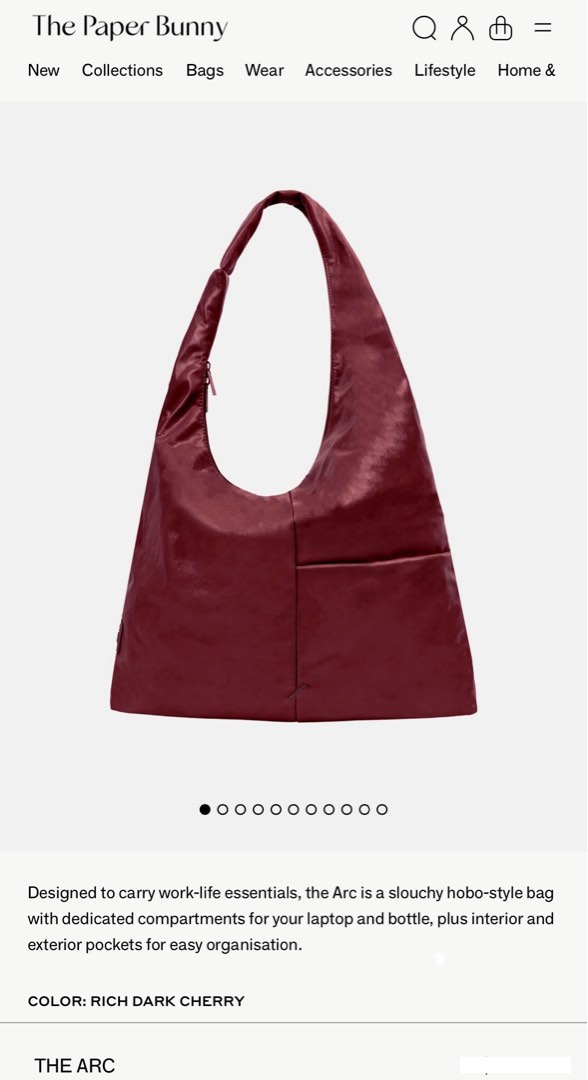 The Paper Bunny Arc bag, Women's Fashion, Bags & Wallets, Shoulder Bags ...