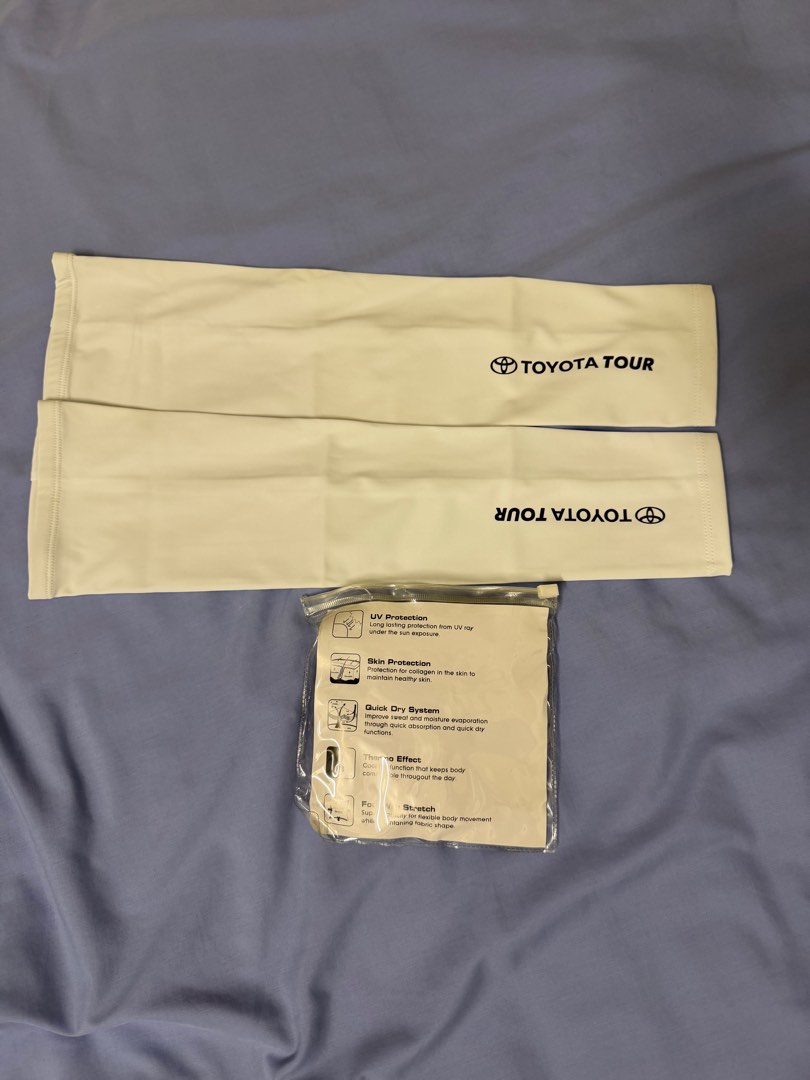 Toyota Tour Golf Arm Sleeve, Men's Fashion, Watches & Accessories ...