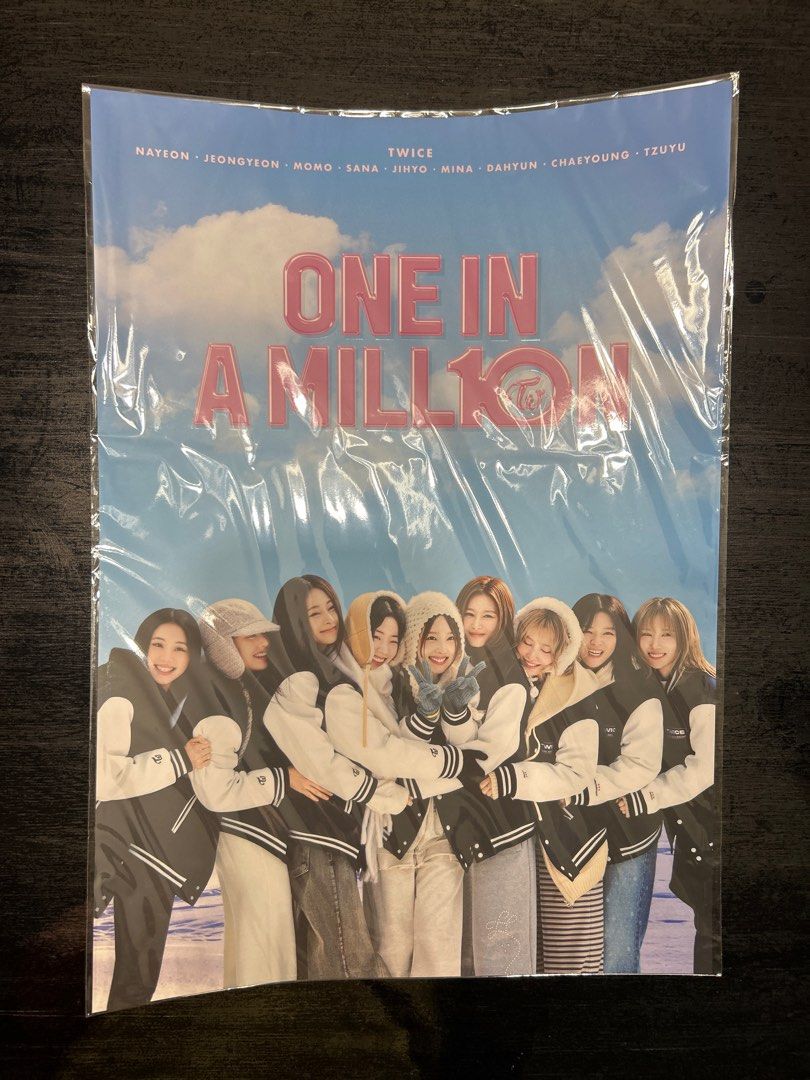 TWICE - One in a Million Poster, Hobbies & Toys, Memorabilia ...