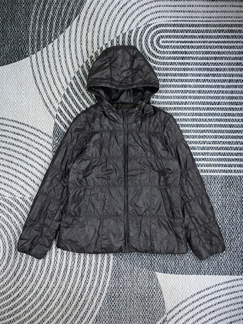 Uniqlo Puffer Brown Jacket, Men's Fashion, Coats, Jackets and Outerwear ...