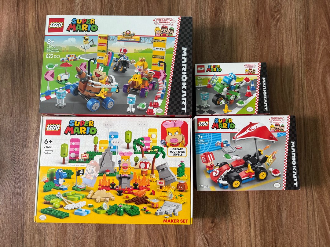 Unopened LEGO Super Mario Sets, Hobbies & Toys, Toys & Games on Carousell