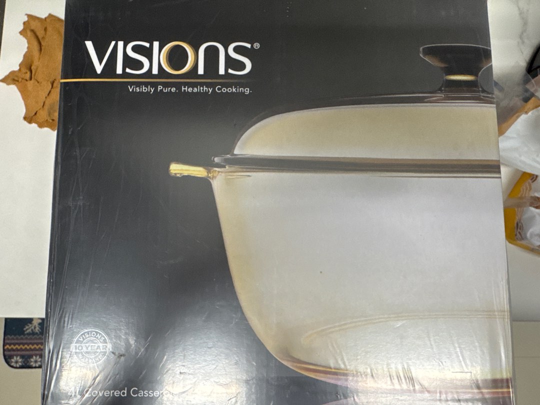 Visions Covered Casserole, Furniture & Home Living, Kitchenware ...