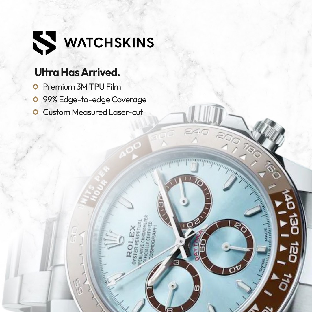 Watchskins Ultra - Our Most Advanced Watch Protective Film, Luxury ...