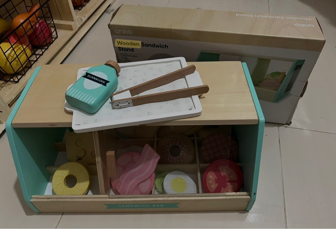 Wooden Sandwich Stand (ANKO), Everything Else, Others on Carousell