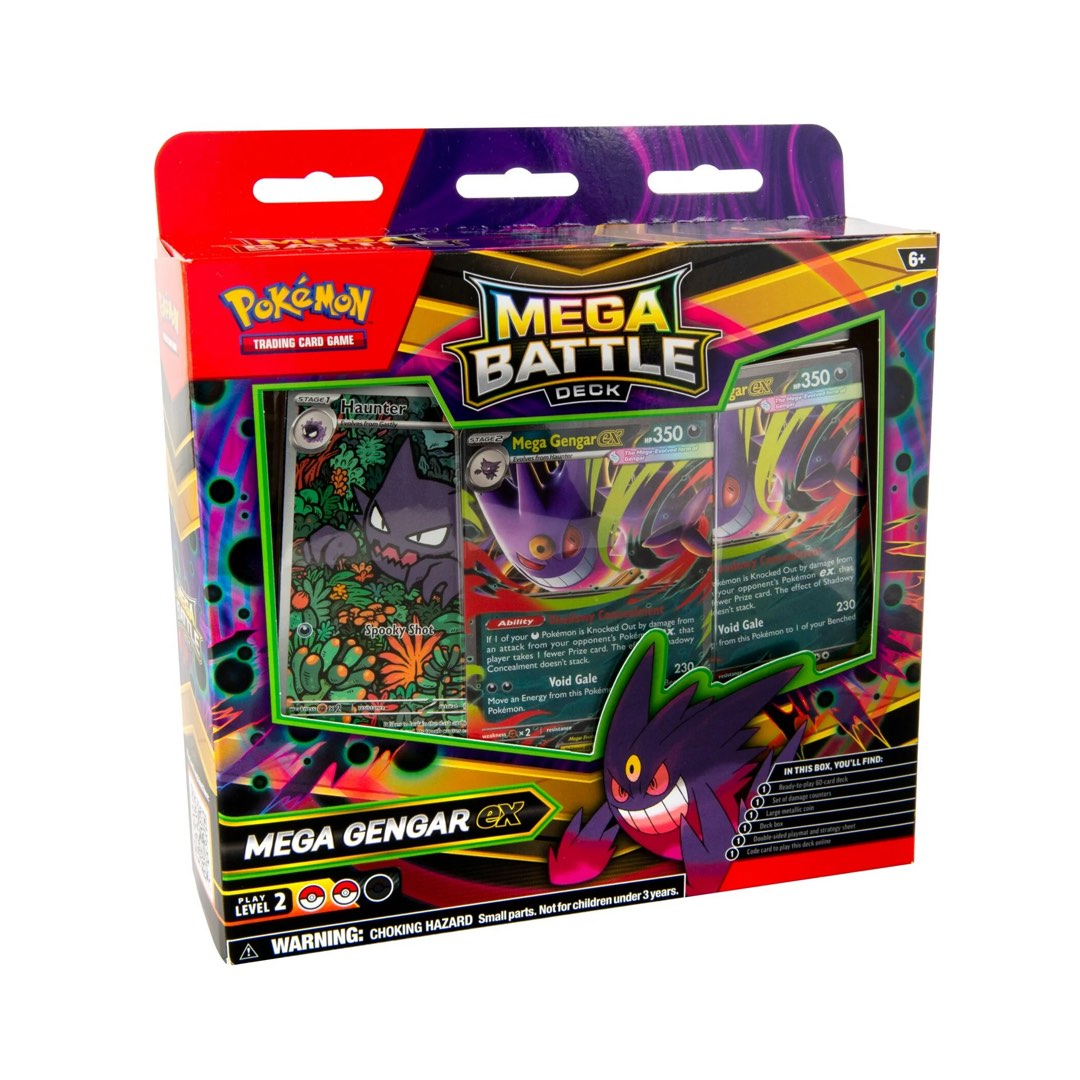 [WTS] Pokemon Mega Gengar EX Battle Deck WITHOUT PROMOS, Hobbies & Toys ...