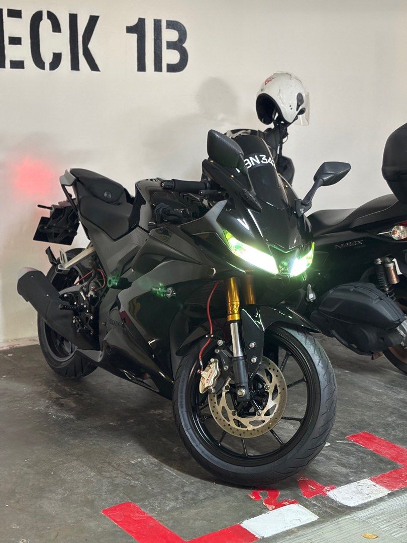 Yamaha R15V3 (09/ 2028), Motorcycles, Motorcycles for Sale, Class 2B on Carousell