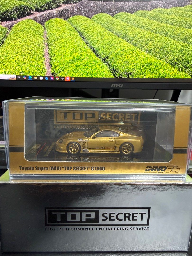 1/64 Inno64 TAS 2024 Top secret Supra with smoky autograph, Hobbies & Toys, Toys & Games on ...