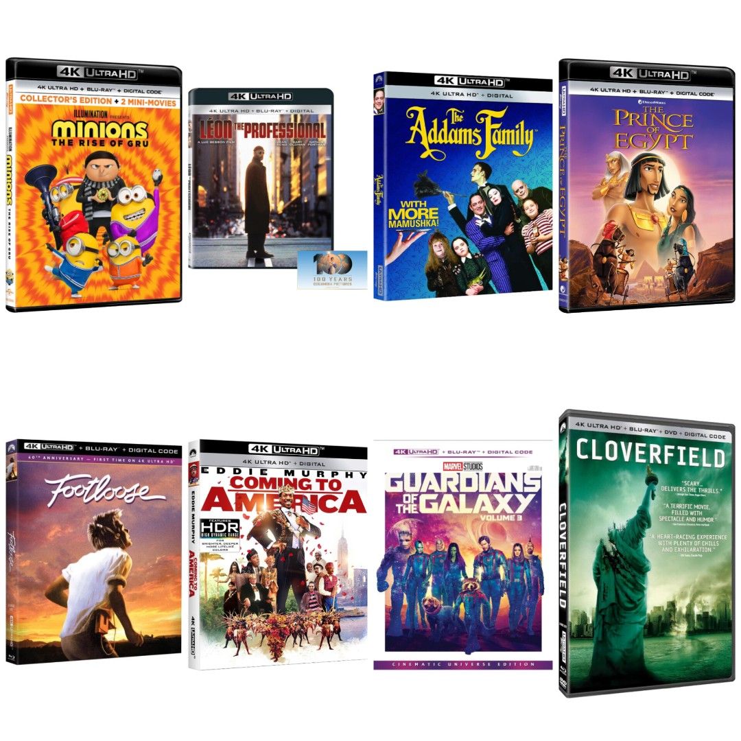 4K UHD Blu Ray Movies, Hobbies & Toys, Music & Media, CDs & DVDs on ...