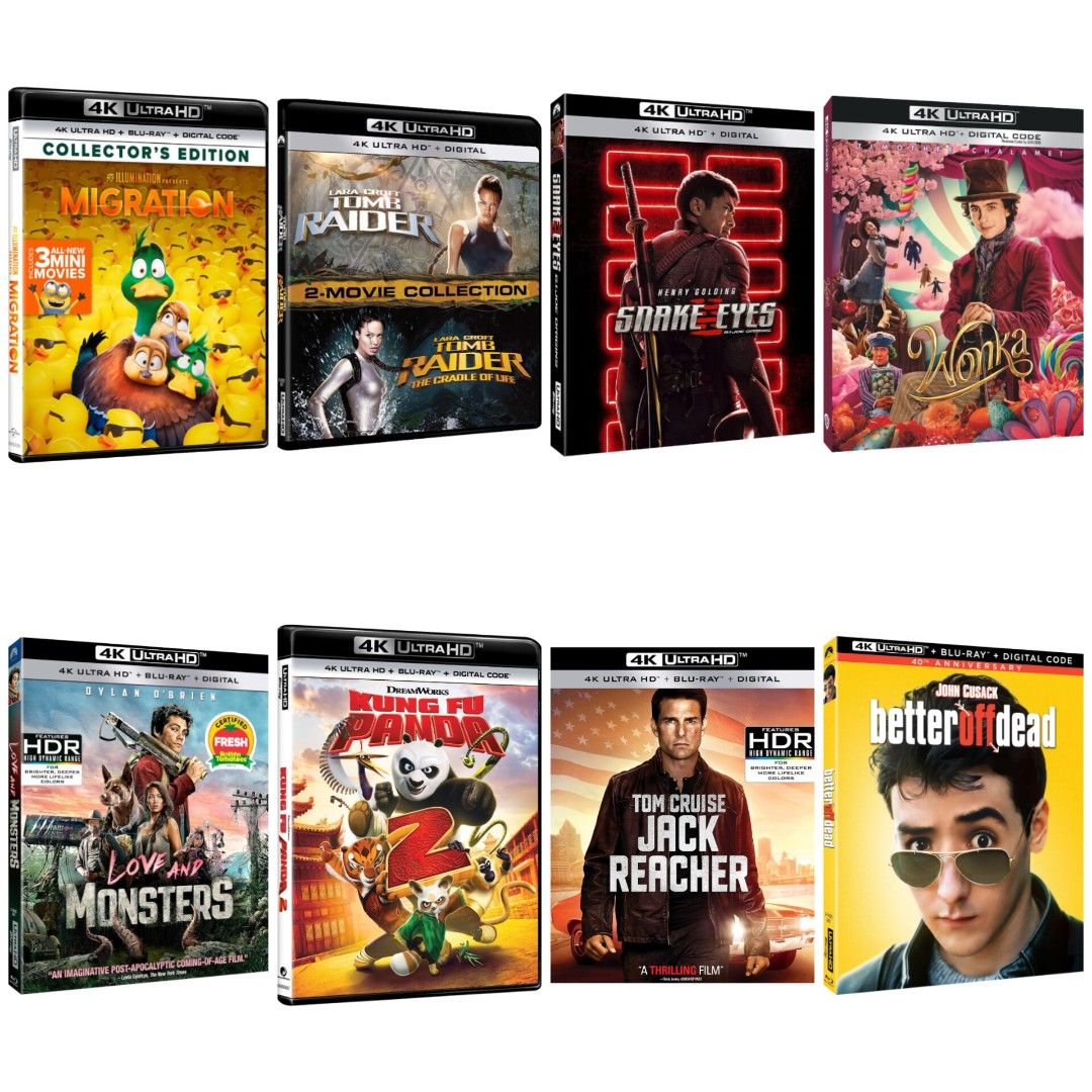 4K UHD Blu Ray Movies, Hobbies & Toys, Music & Media, CDs & DVDs on ...