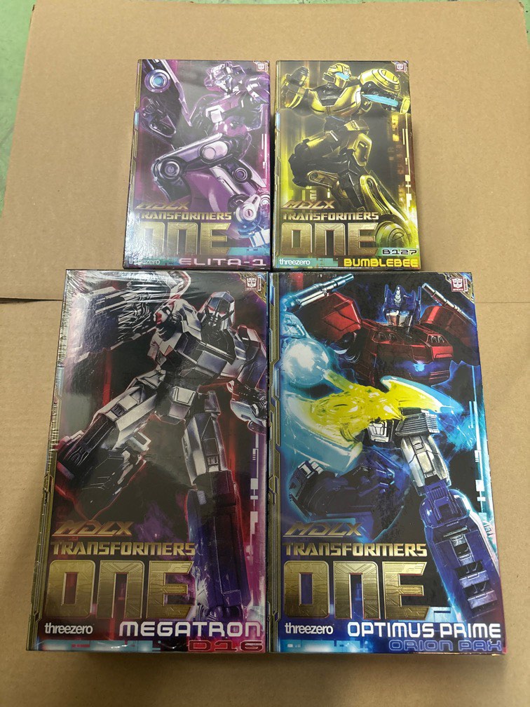 變形金剛 Threezero MDLX TFONE Optimus Prime + Megatron D16 + Bumblebee B127 ...