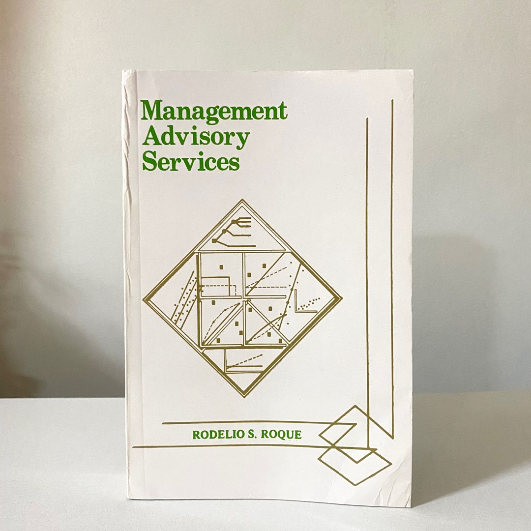 ACCOUNTING BOOK - MAS / Management Advisory Services by Rodelio Roque ...