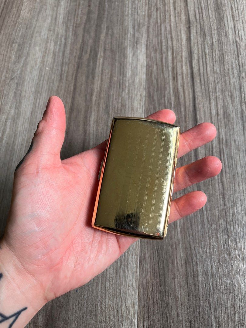 Aime leon dore Gold Cigarette Case - Made in Japan, Hobbies & Toys ...