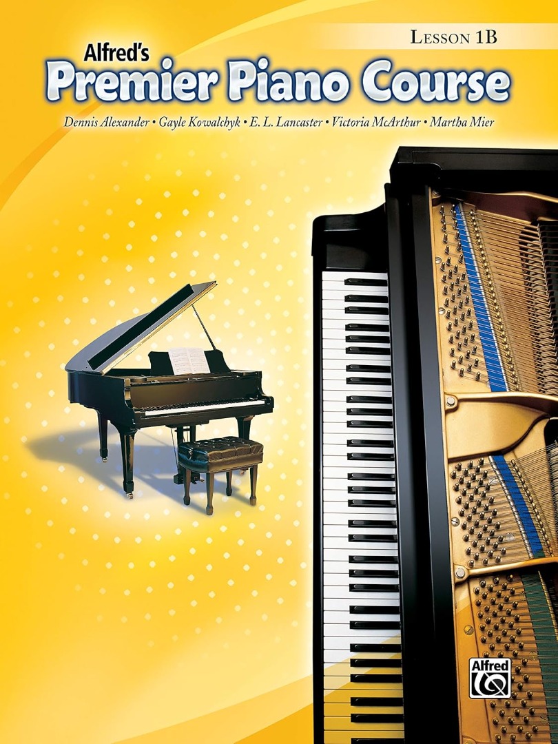 Alfred’s Premier Piano Course Lesson 1B (Book & CD), Hobbies & Toys ...
