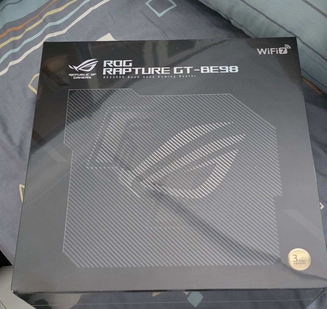 ASUS ROG Rapture GT-BE98 WiFi 7 Gaming Router, Computers & Tech, Parts & Accessories, Networking ...
