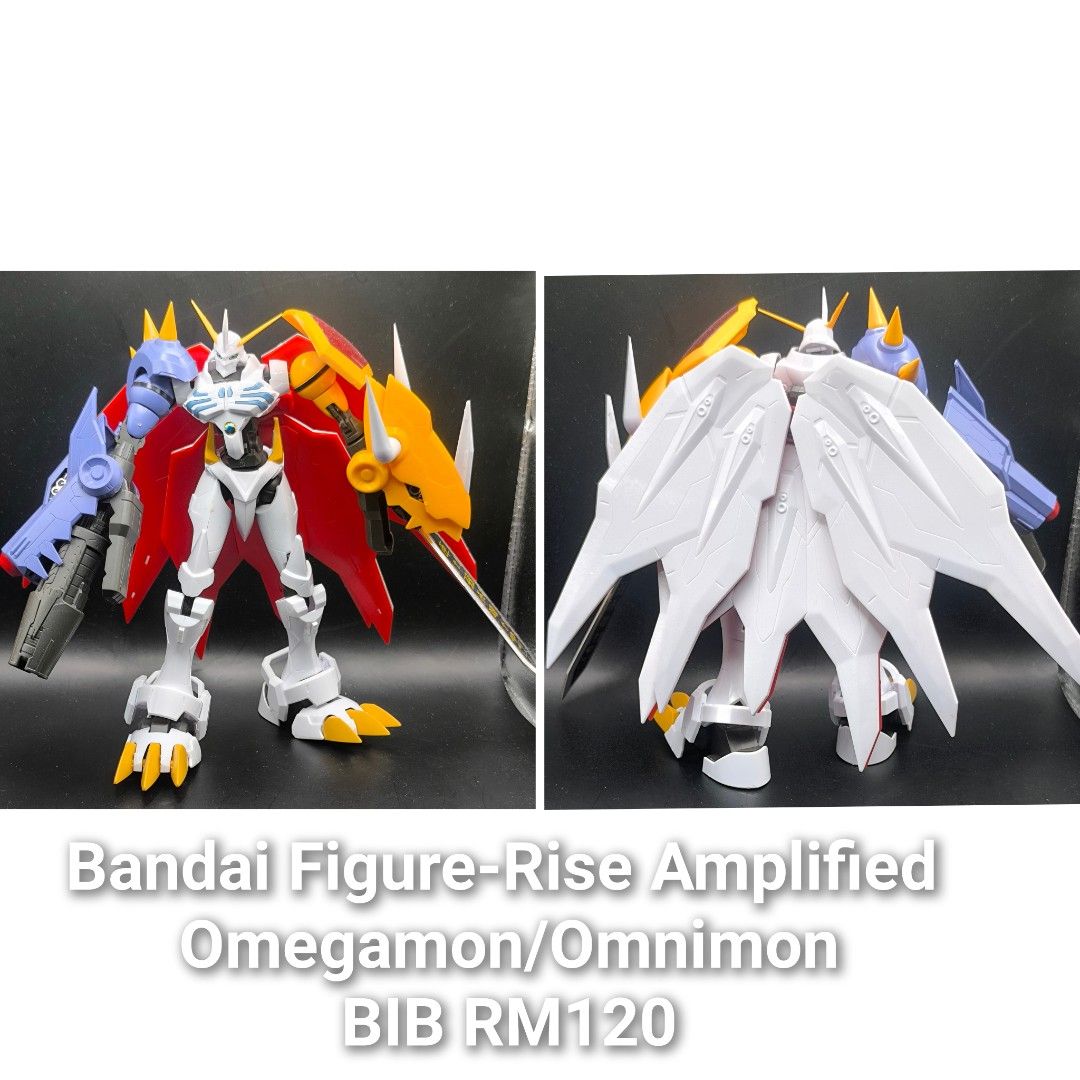 Bandai Figure-Rise Amplified Omegamon/Omnimon, Hobbies & Toys, Toys ...
