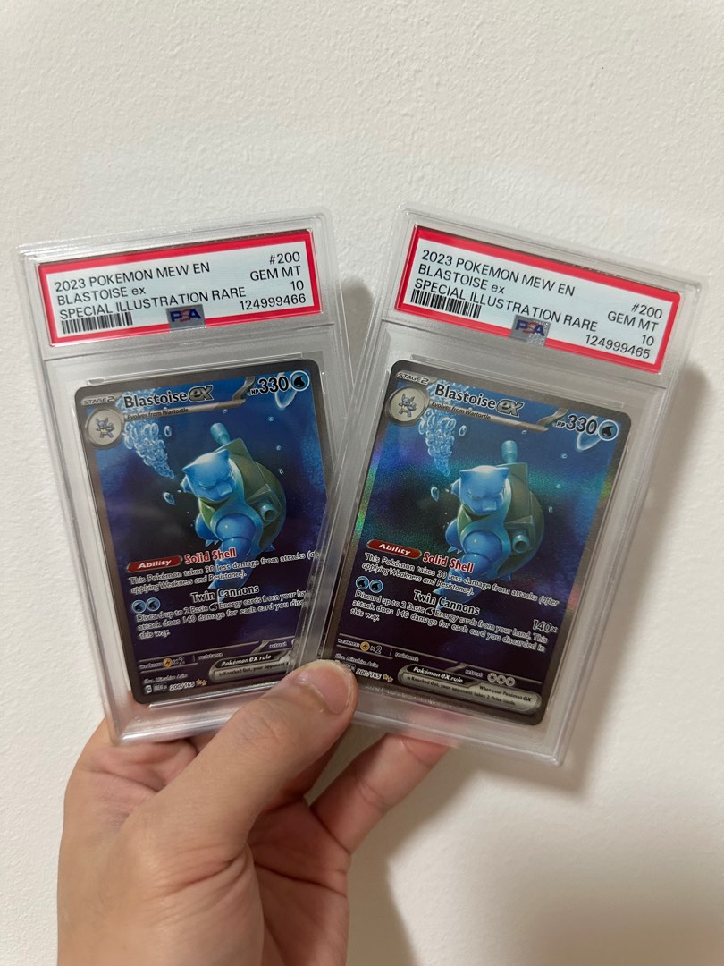 Blastoise EX SIR 151 English PSA 10, Hobbies & Toys, Toys & Games on ...