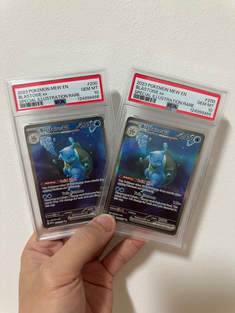 Blastoise EX SIR 151 English PSA 10, Hobbies & Toys, Toys & Games on ...