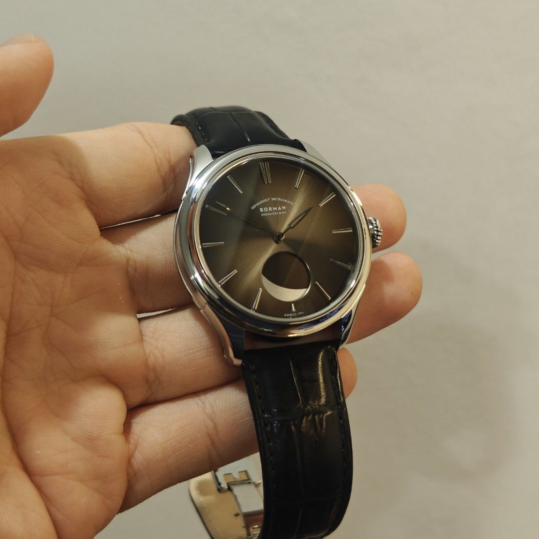 Borman Moonphase Moser Homage Watch Lobinni Sugess Seestern San Martin ...